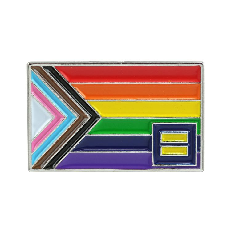 Progress Rainbow Flag Lapel Pin | HRC